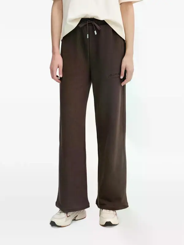 BENETTON Embroidered-detail Drawstring-waist Track Pants