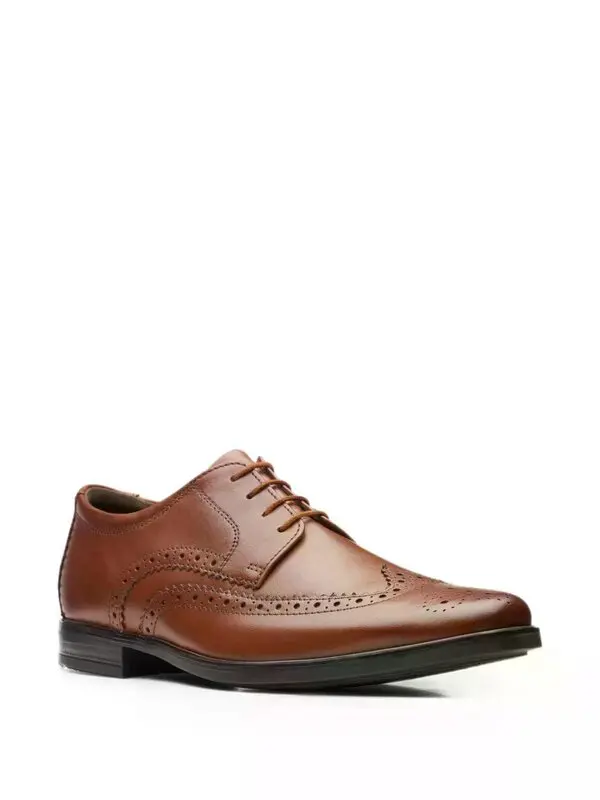 Clarks Howard Wing Brogue Shoes