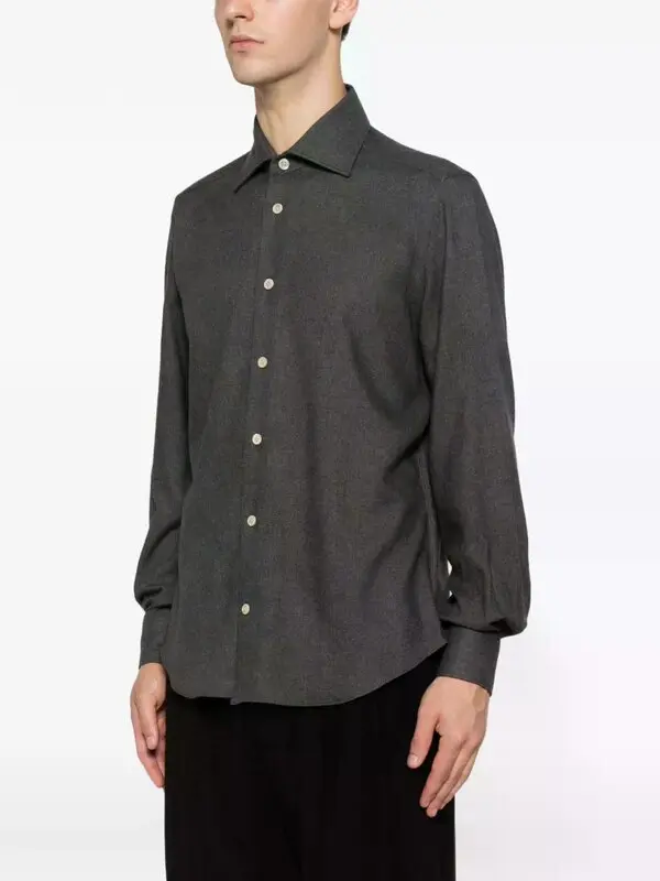 Eleventy Button-up Long-sleeve Shirt