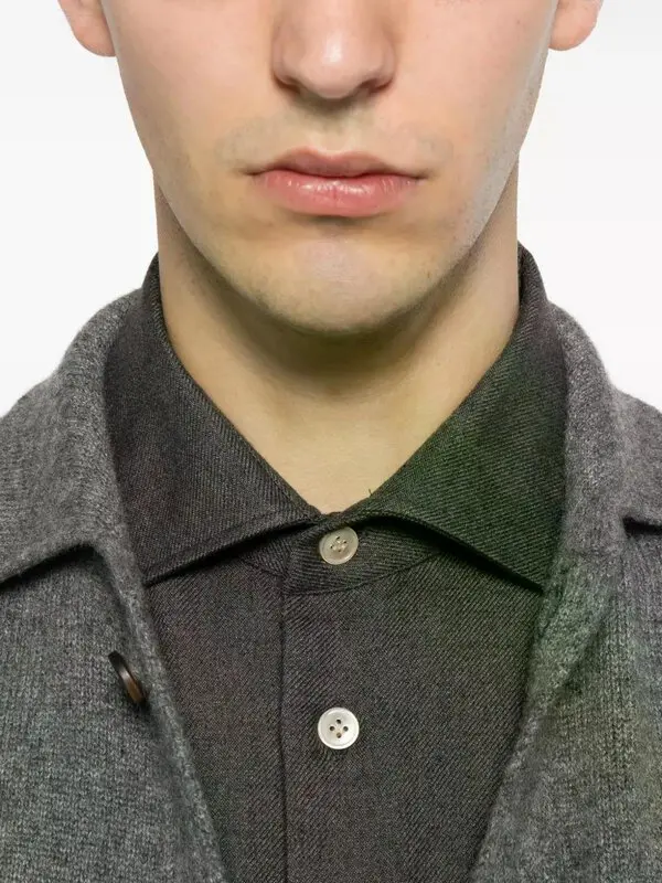 Eleventy Button-up Long-sleeve Shirt