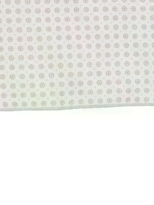Eleventy Geometric-print Pocket Square