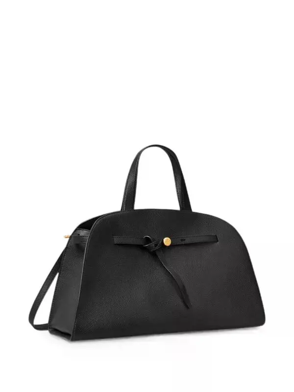 Tory Burch Logo-plaque Leather Tote Bag