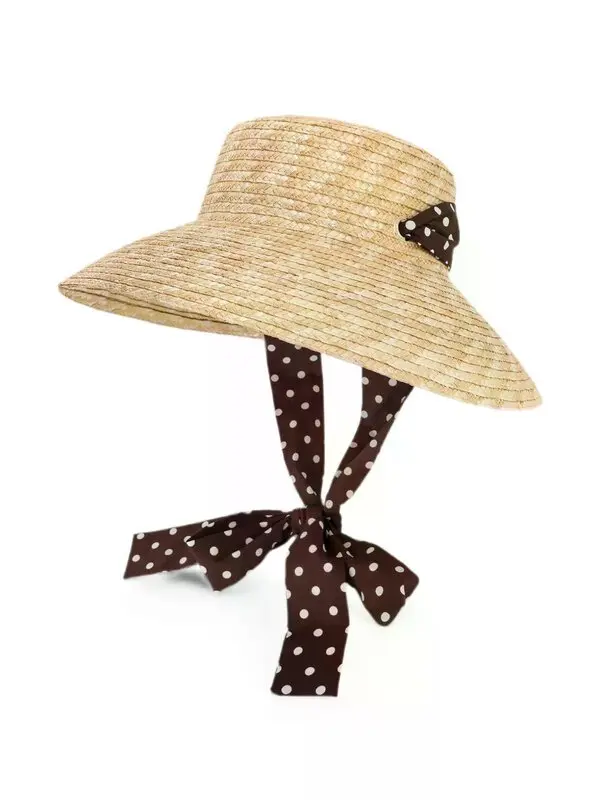 LAVI COUTURE Madeleine Raffia Hat