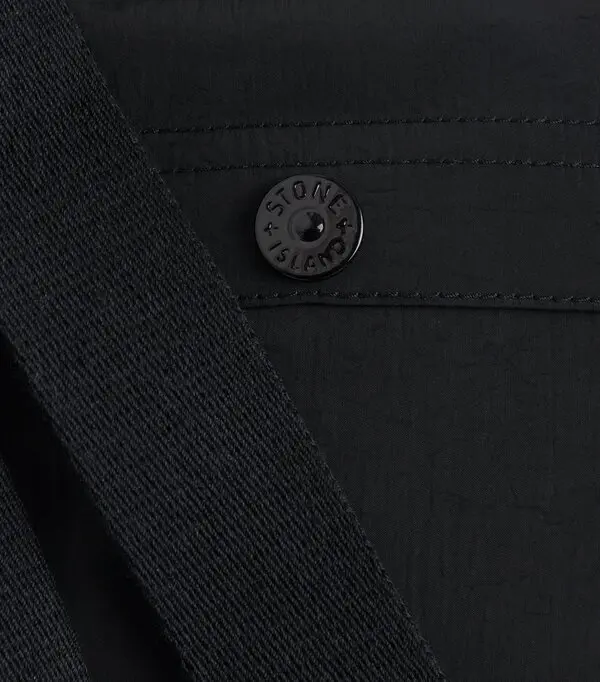 Stone Island Coated Nylon Logo Cross-body Bag