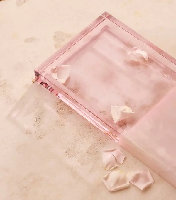 REFLECTIONS COPENHAGEN Small Crystal-onyx Mad Trinket Tray