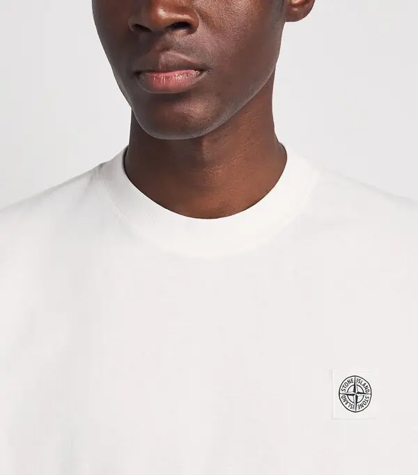Stone Island Organic Cotton Ghost T-shirt - White