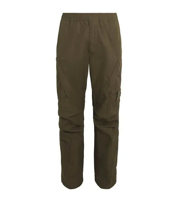 Stone Island Cotton-canvas All-weather Ghost Cargo Trousers