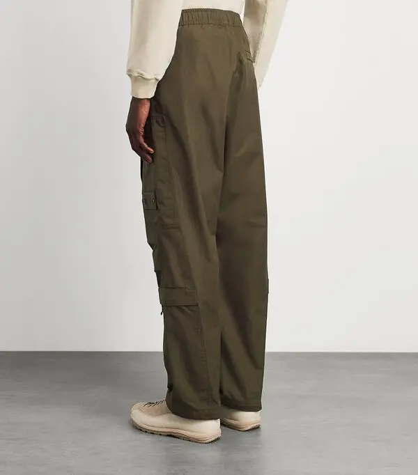 Stone Island Cotton-canvas All-weather Ghost Cargo Trousers