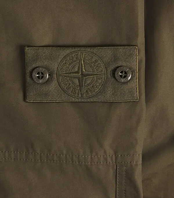 Stone Island Cotton-canvas All-weather Ghost Cargo Trousers