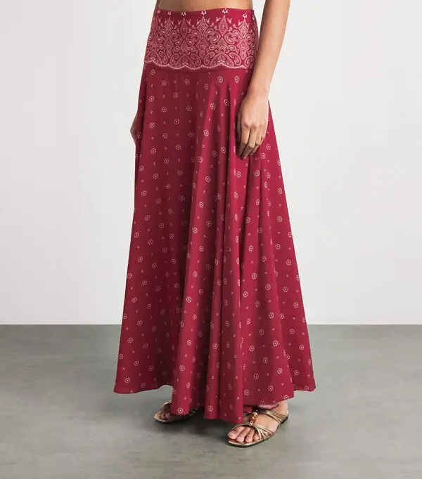Devon Windsor Bandana Rylie Maxi Skirt