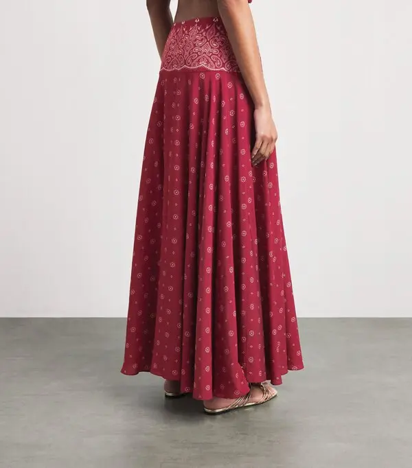 Devon Windsor Bandana Rylie Maxi Skirt