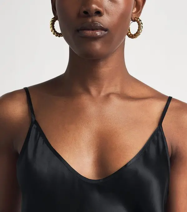 L'Agence Silk Lexi Camisole - Black