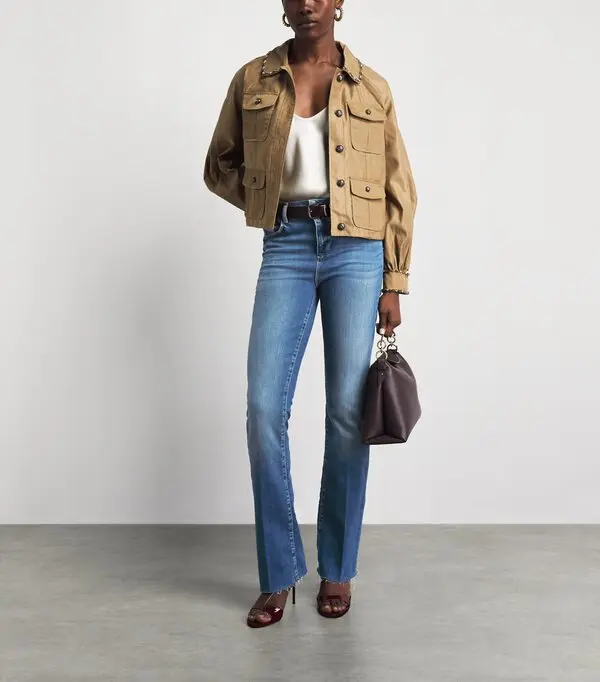 L'Agence Ruth Straight Jeans