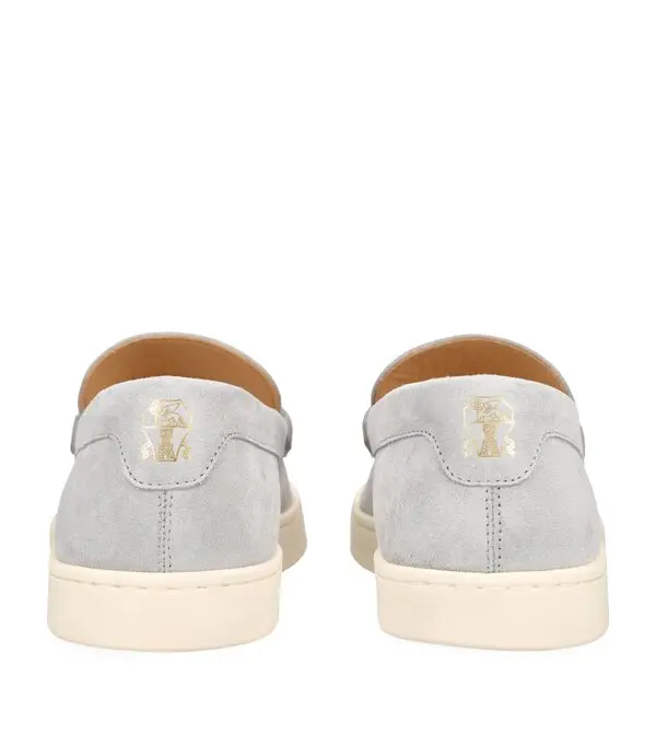 Brunello Cucinelli Suede Hybrid Loafers