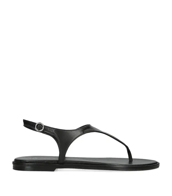 AeydĒ Leather Raine Sandals - Black