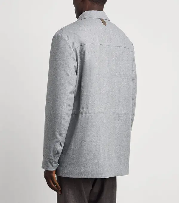Canali Wool Field Jacket