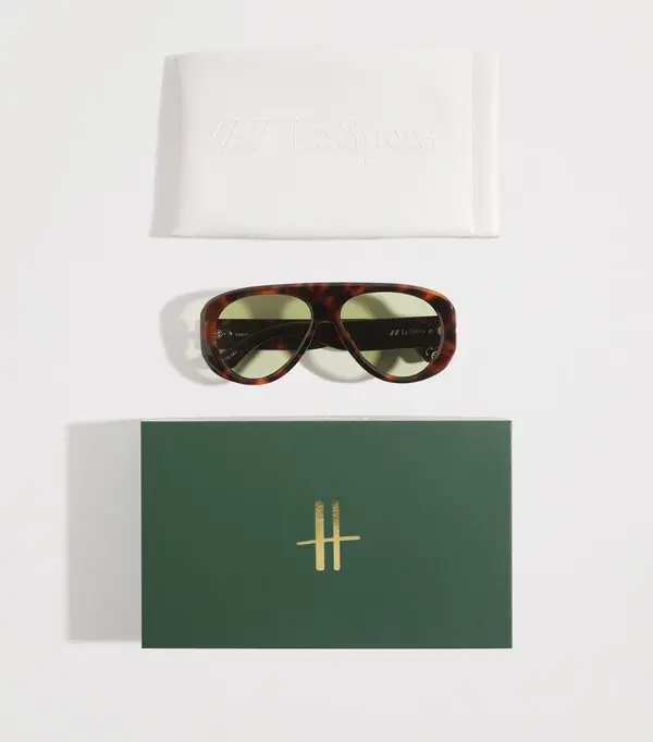 Le Specs Dream Boat Aviator Sunglasses