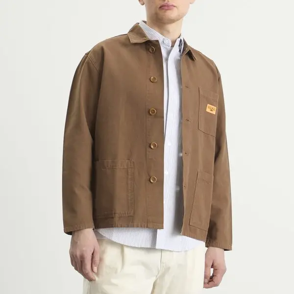 SERVICE WORKS Canvas Chore Shirt - Bark