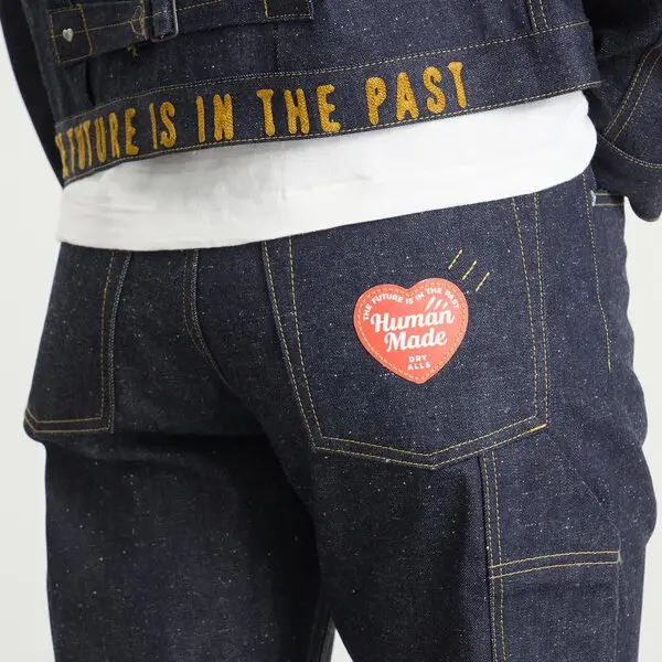 HUMAN MADE Straight Leg Selvedge Denim Jeans