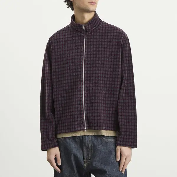 Our Legacy Shrunken Velvet Full Zip