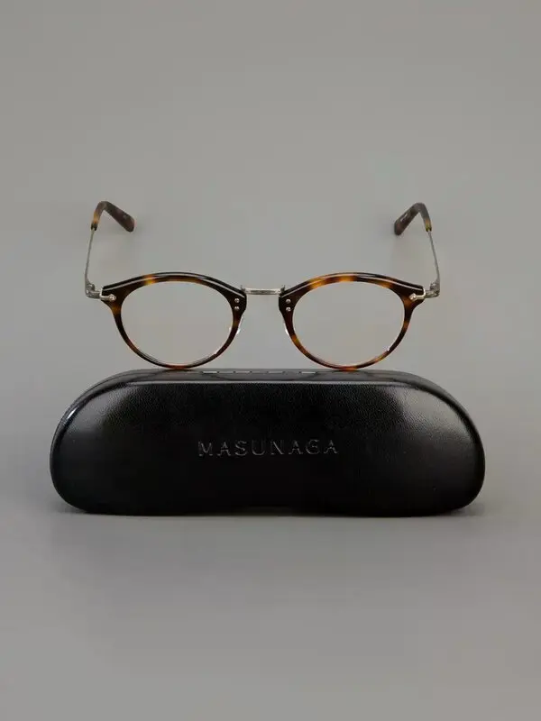 MASUNAGA Round Frame Glasses