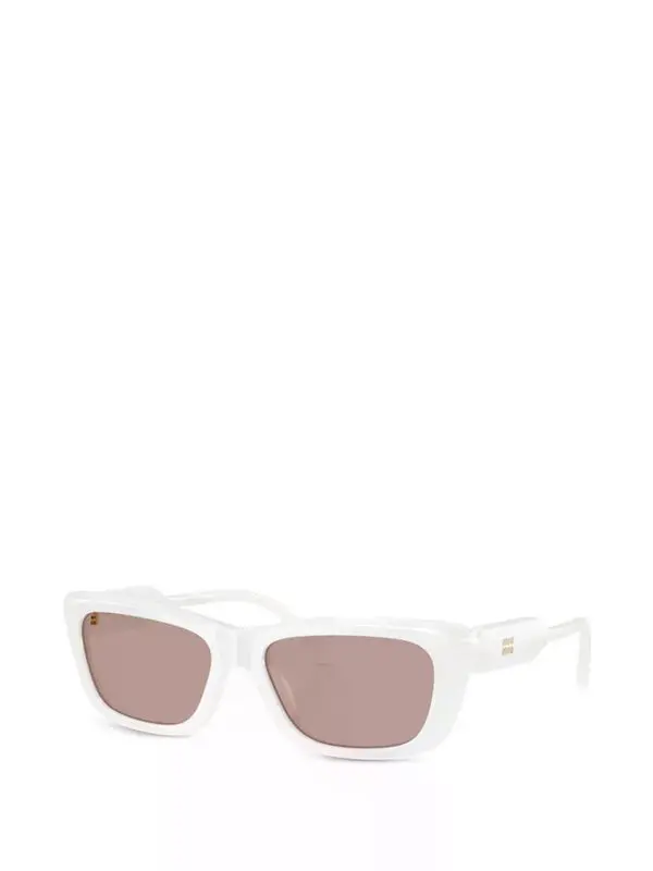 Miu Miu Rectangle-frame Sunglasses