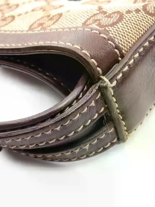 Gucci 2010s Gg Horsebit Shoulder Bag