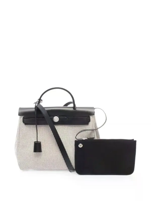 Hermès 2021 Herbag Zip Pm Handbag - Black