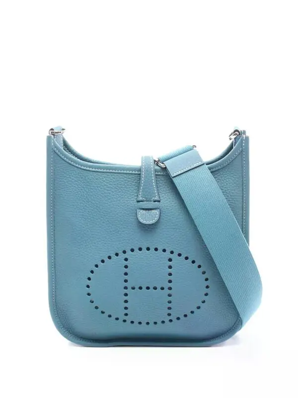 Hermès 2026 23 Evelyn Shoulder Bag - Blue