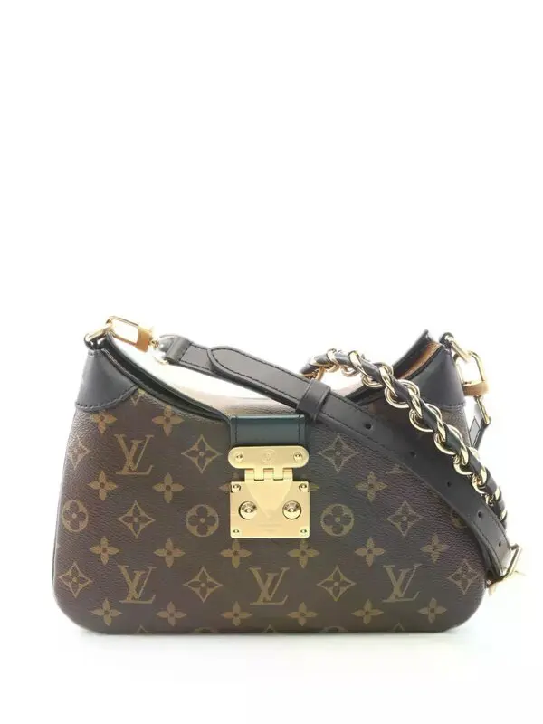 LOUIS VUITTON Monogram Twist Shoulder Bag - Brown