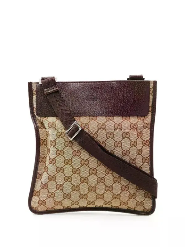 Gucci 2000s Gg Canvas Shoulder Bag