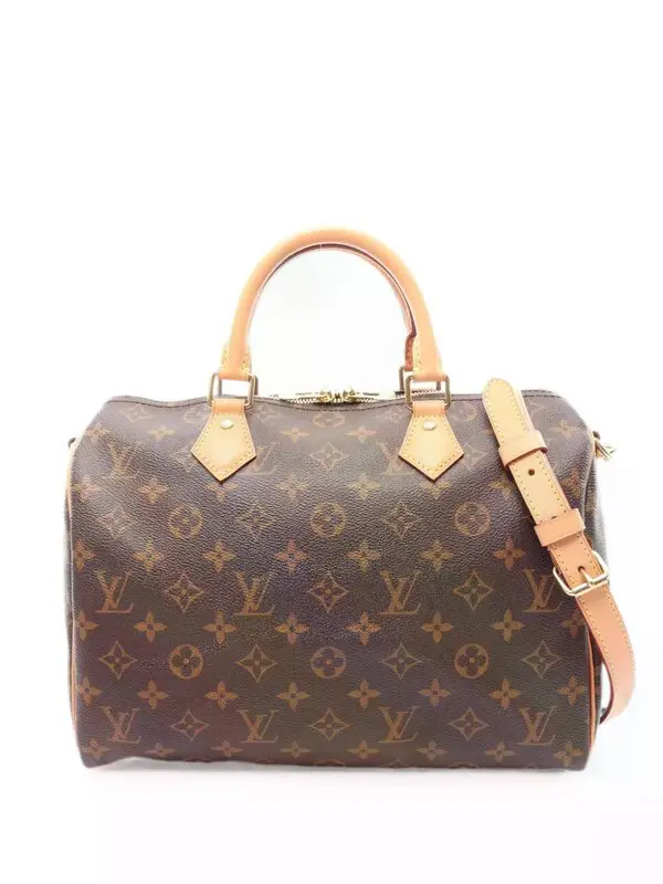 LOUIS VUITTON Speedy Bandoulière Handbag - Brown