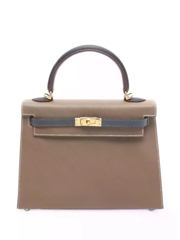 Hermès Kelly 25 Leather Tote Bag