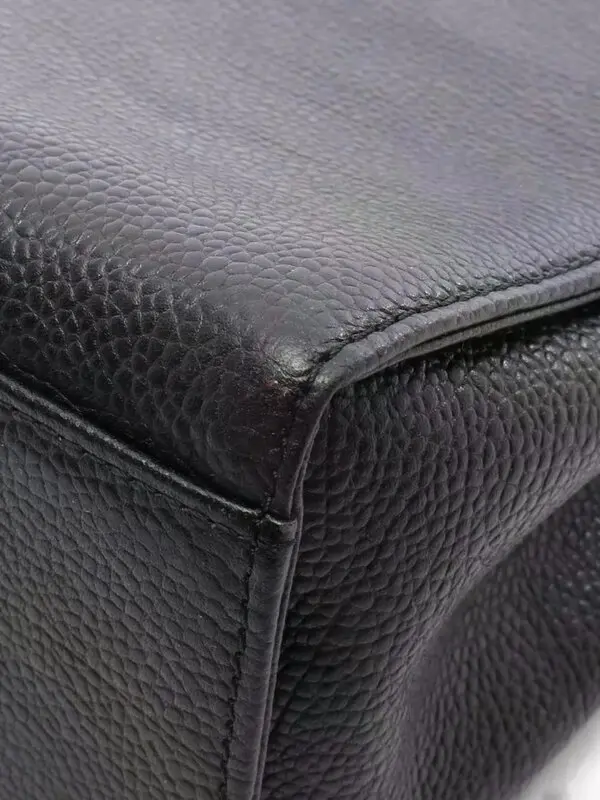 Saint Laurent 2010s Embossed Tote Bag
