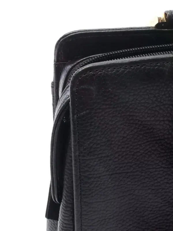 Saint Laurent 2010s Embossed Tote Bag