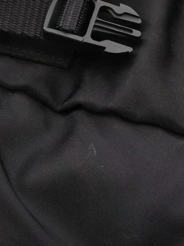 Prada 2010s Triangle Logo Backpack