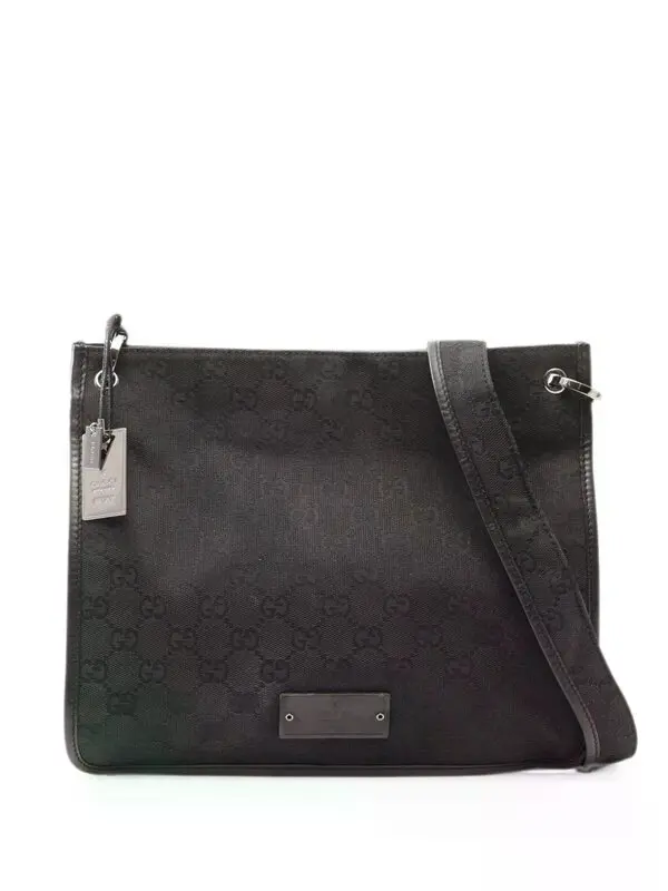 Gucci 2000s Gg Canvas Shoulder Bag