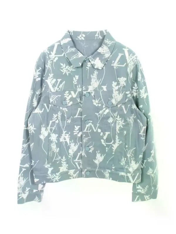 LOUIS VUITTON 2020s Leaf Tracker Dna Jacket - Blue