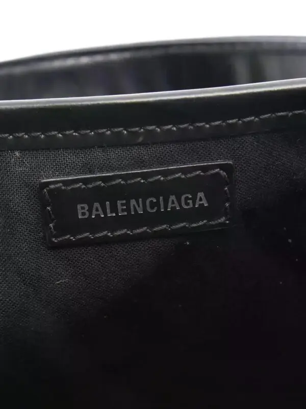 Balenciaga Extra Small Navy Cabas Tote Bag