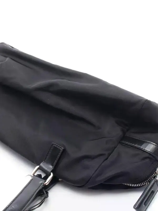Prada 2000s Logo Patch Shoulder Bag