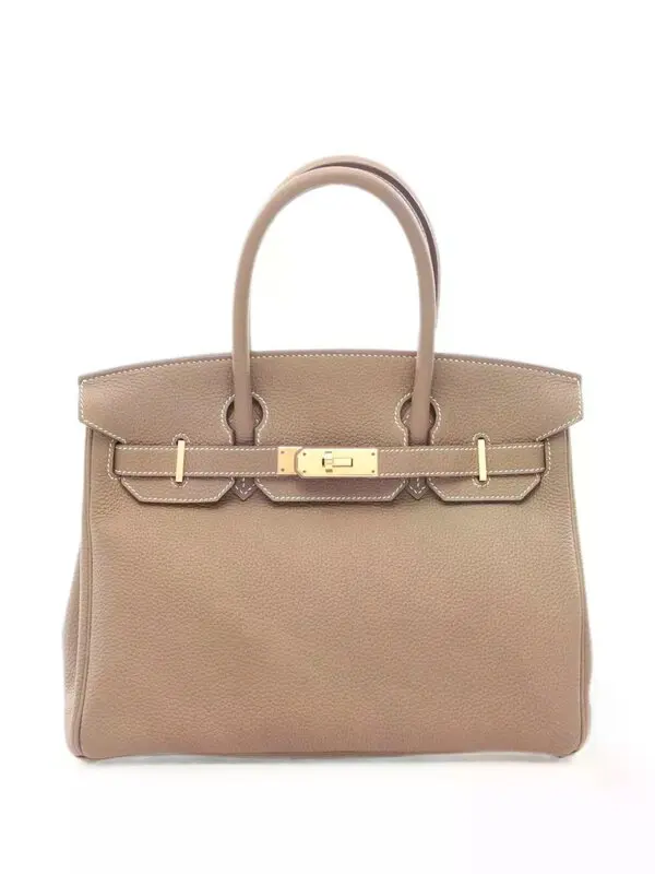 Hermès Birkin 30 Togo Leather Bag - Neutrals
