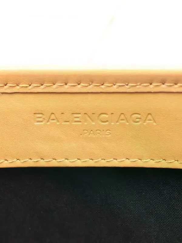 Balenciaga Navy Cabas Tote Bag