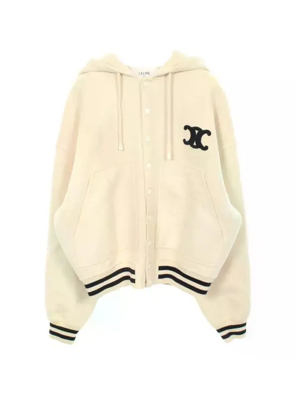 Celine 2010s Triomphe Teddy Jacket