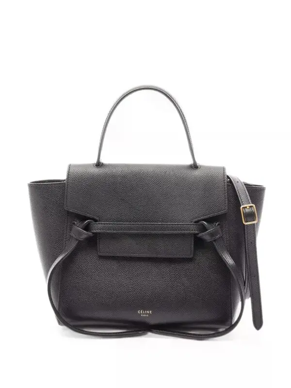 Celine 2010s Nano Belt Tote Bag