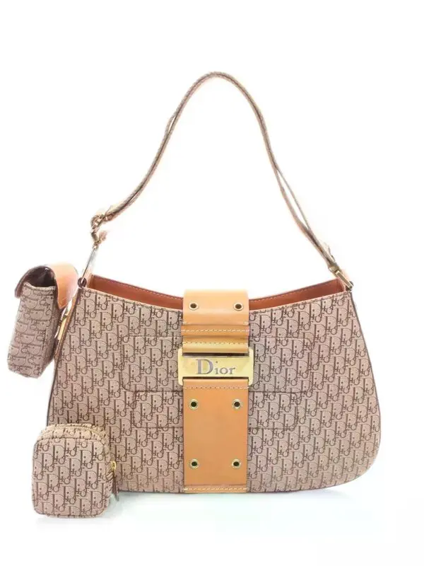 Dior 2010s Street Chic Columbus Shoulder Bag - Neutrals