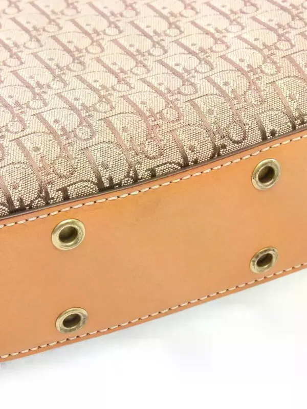Dior Trotter Monogram Canvas Shoulder Bag