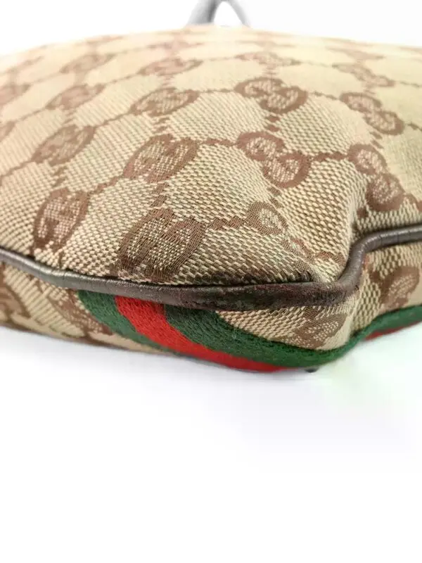 Gucci 2000s Gg Canvas Shoulder Bag