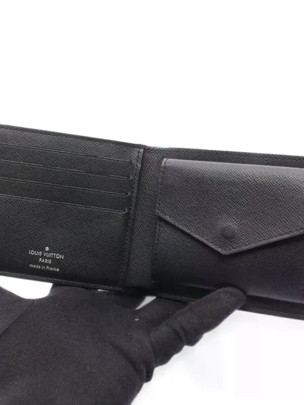 LOUIS VUITTON Portefeuille Marco Nm Monogram Eclipse Bi-fold Wallet