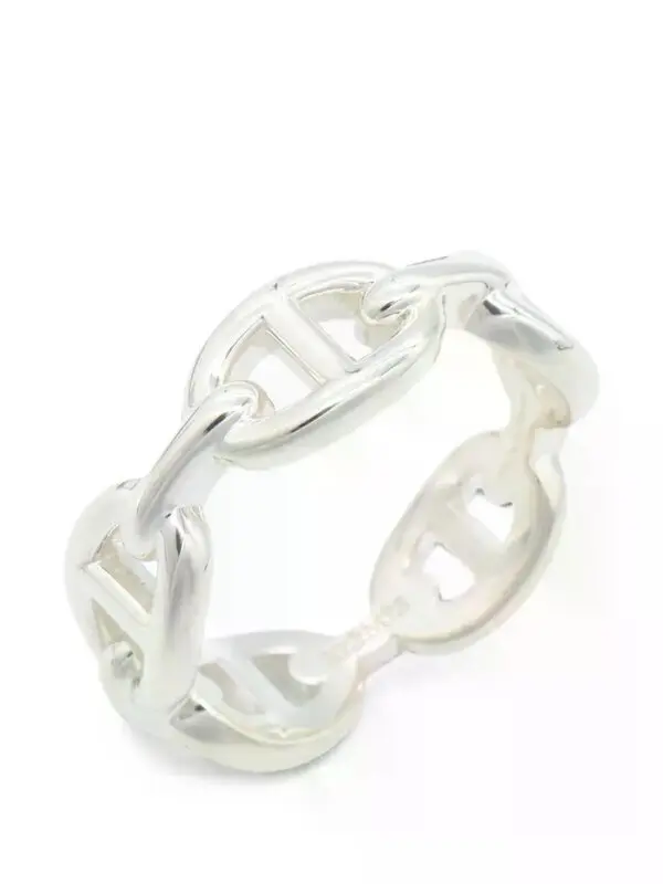 Hermès 2010s Pm Chaîne D'ancre Enchene Ring