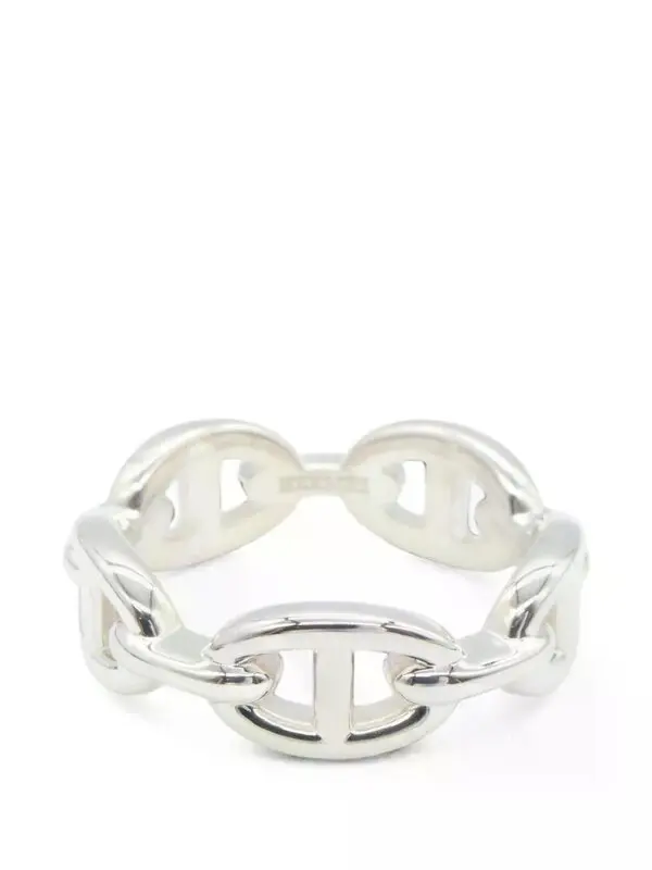 Hermès 2010s Pm Chaîne D'ancre Enchene Ring